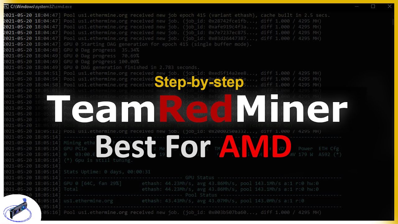 How To Use TeamRedMiner | Step-by-step Tutorial - JustSomeCrypto - A Product of JB Chaparal