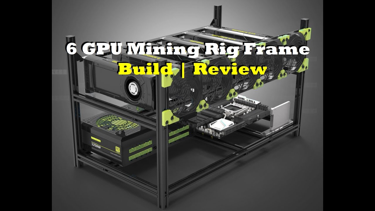 6 GPU Mining Rig Frame by Veddha | Build & Review - Product of J B Chaparal