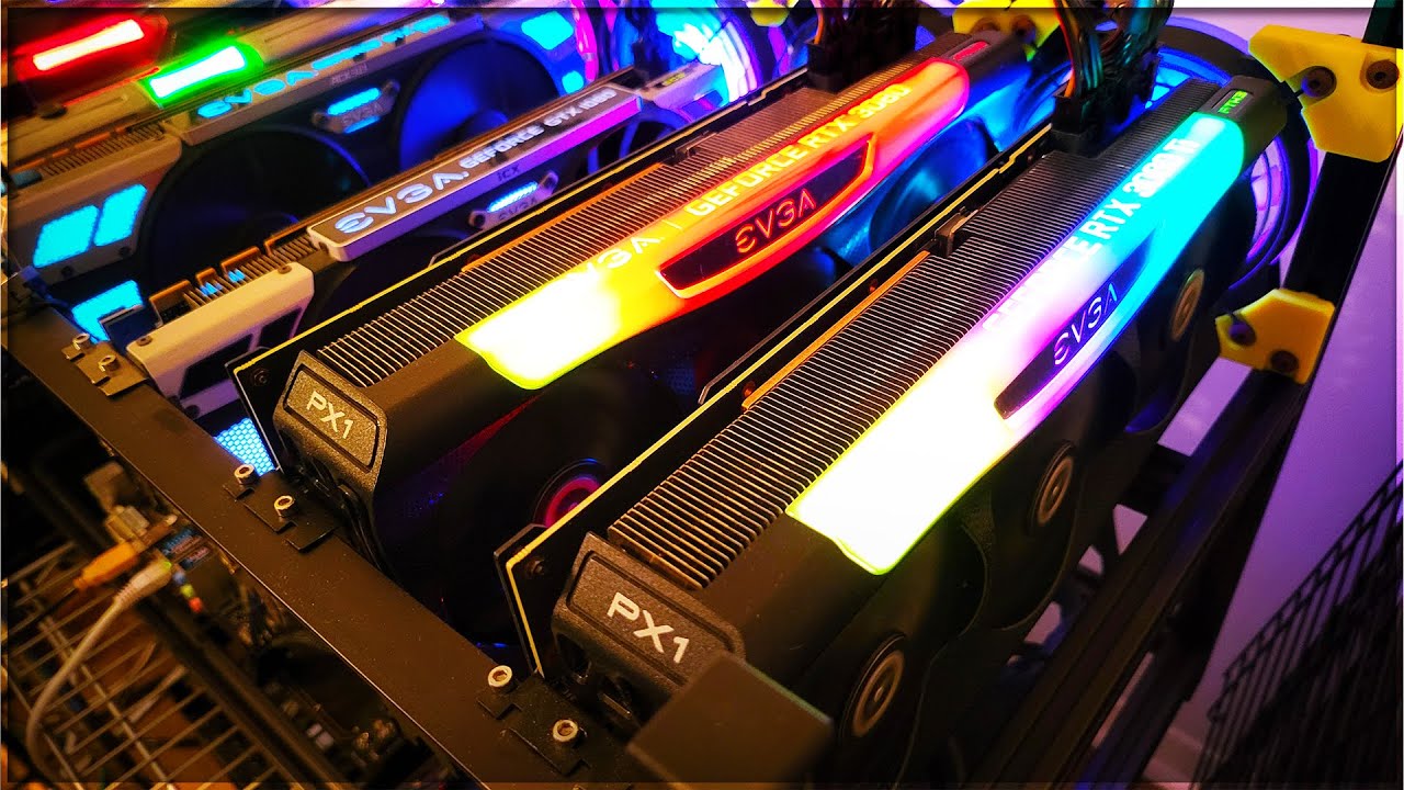 8 GPU Mix Mining Rig | Mining Rig Spotlight #8 - JustSomeCrypto - A ...